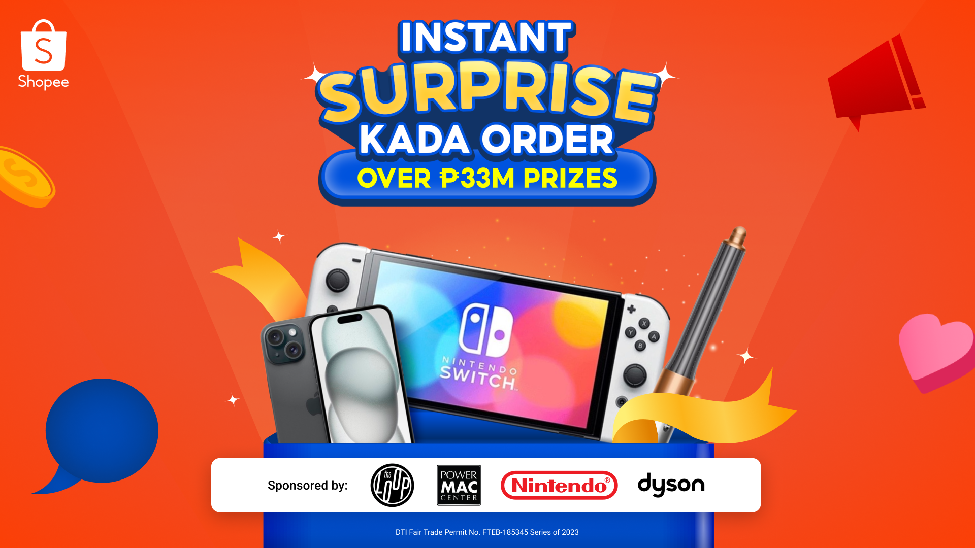 Up to P33 million worth of prizes up for grabs at Shopee’s 3.3-3.15 ...