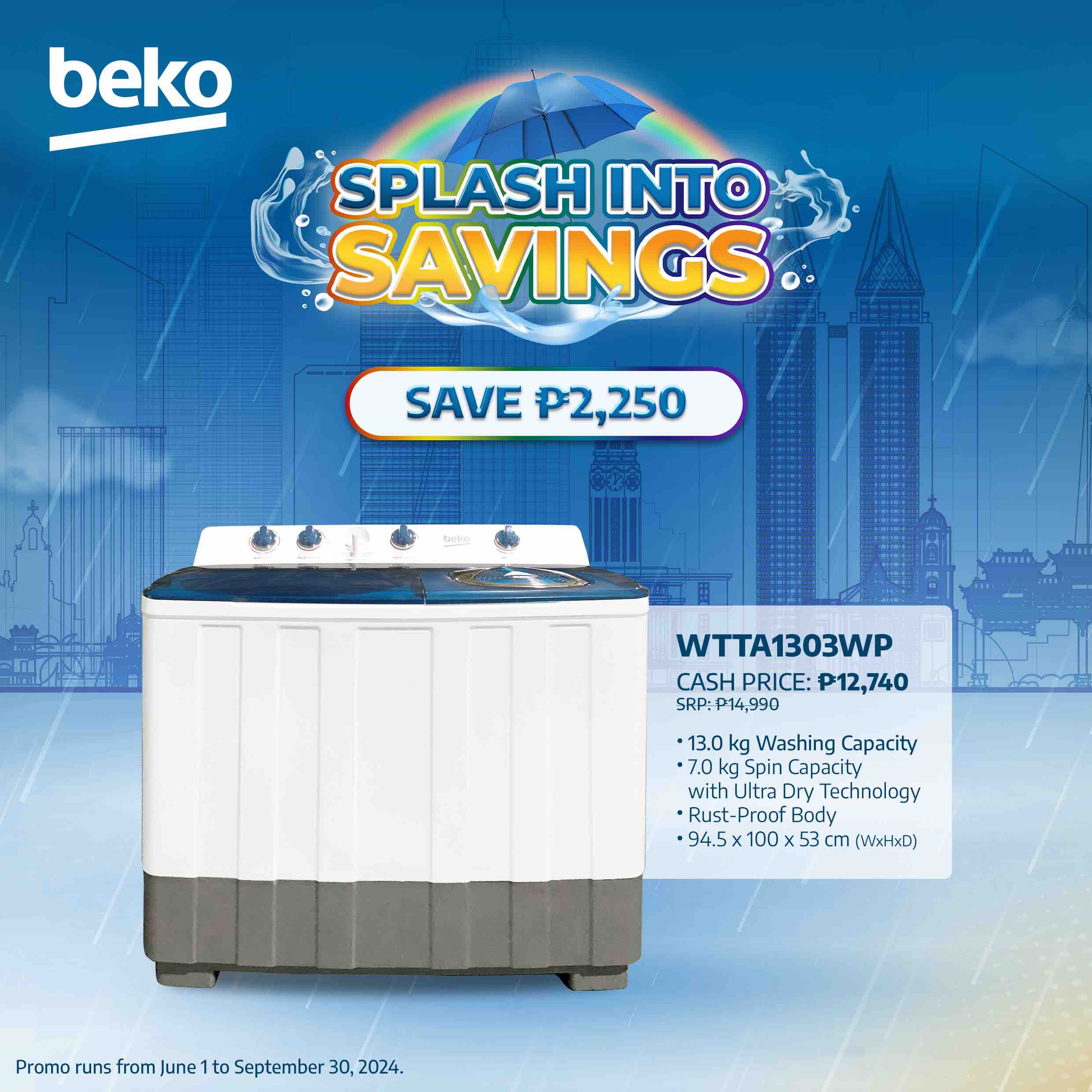 Splash into savings with Beko’s rainy season promo – Digital Filipina